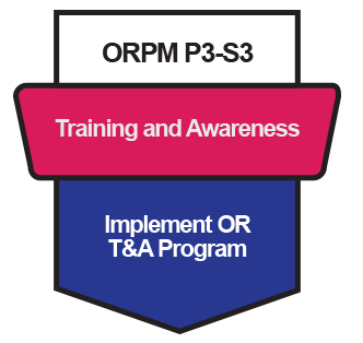 [OR] [P3-S3] Implement Operational Resilience Training and Awareness Program